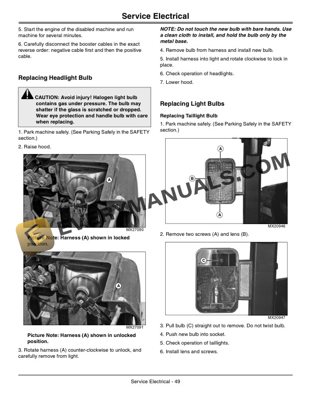 John Deere 3032e, 3038e Compact Utility Tractors Operator Manual OMLVU24838