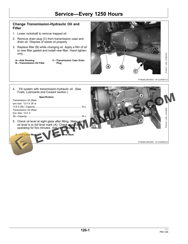 John Deere 5038d, 5042d, 5045d And 5050d Tractors Operator Manuals ...