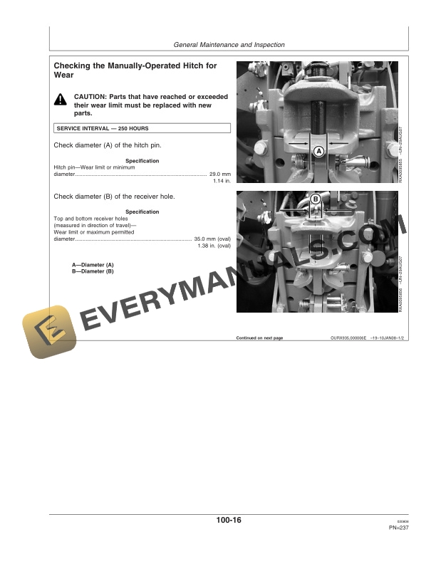 John Deere 8230t, 8330t And 8430t Tractors Operator Manuals OMAR229553