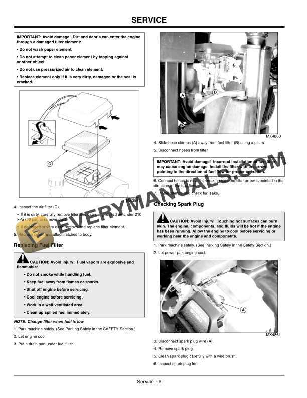 John Deere PowerTech Power-Pak Engine Operator Manual OMM154692