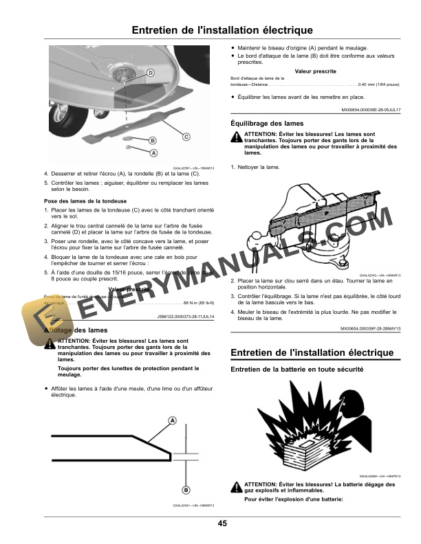 John Deere X106, X126, And X166 Tractors Operator Manuals OMUC19962