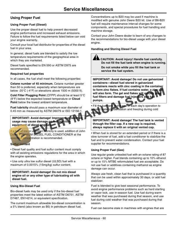 John Deere 2020A, 2030A ProGator Utility Vehicles Operator Manual ...