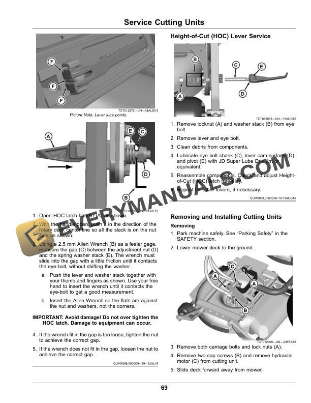 John Deere 7400A TerrainCut Trim and Surrounds Mower Operator Manual ...