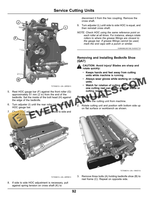 John Deere 7500A, 7700A, 8700A, 8900A PrecisionCut Fairway Mowers and ...