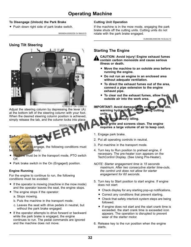 John Deere 9009A TerrainCut Rough Mower Operator Manual OMUC21750