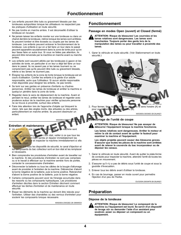 John Deere MulchControl For Z515E and Z530M ZTrak with 60 Inch Accel ...