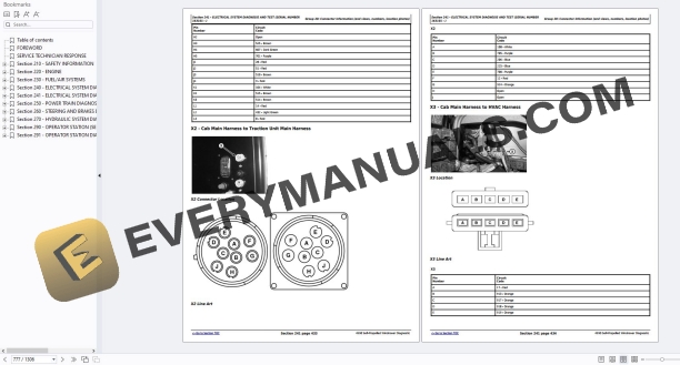 John Deere 4990 Self-Propelled Windower Technical Manual TM1820 01FEB03 PDF