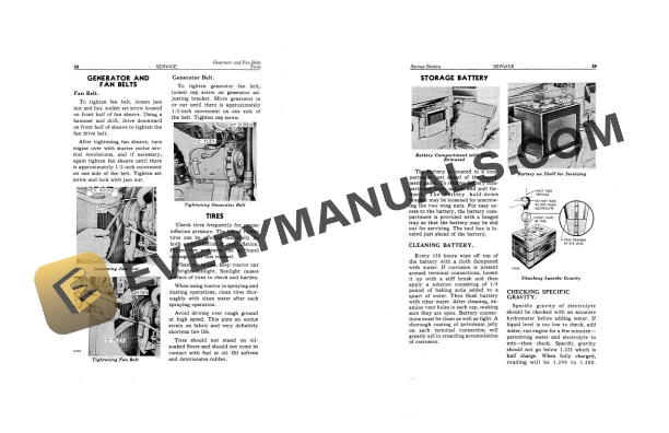 John Deere 420 Tricycle Tractor Operator Manual OMT34756