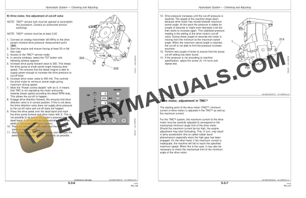 John Deere Timberjack 1270D Harvester Operator Manual F070259