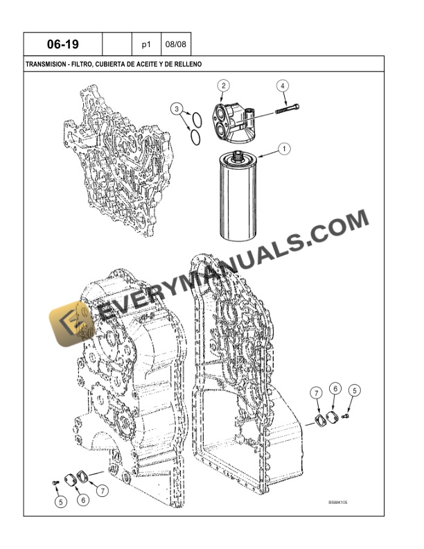 Case 821E Tier 3 Wheel Loader Parts Catalog 87659896EN-US PDF