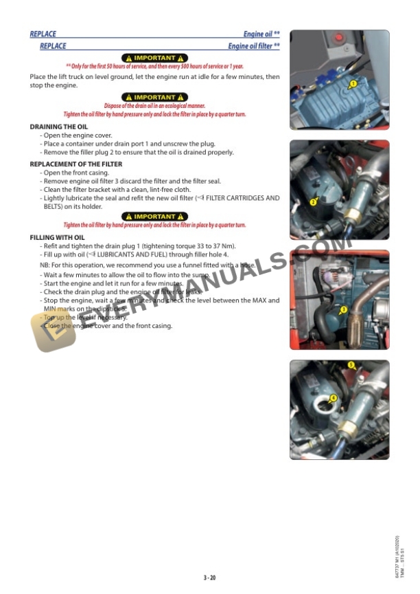 Manitou TMM 20 K ST5 S1, TMM 25 K ST5 S1, TMM 20 K 4W ST5 S1, TMM 25 K ...